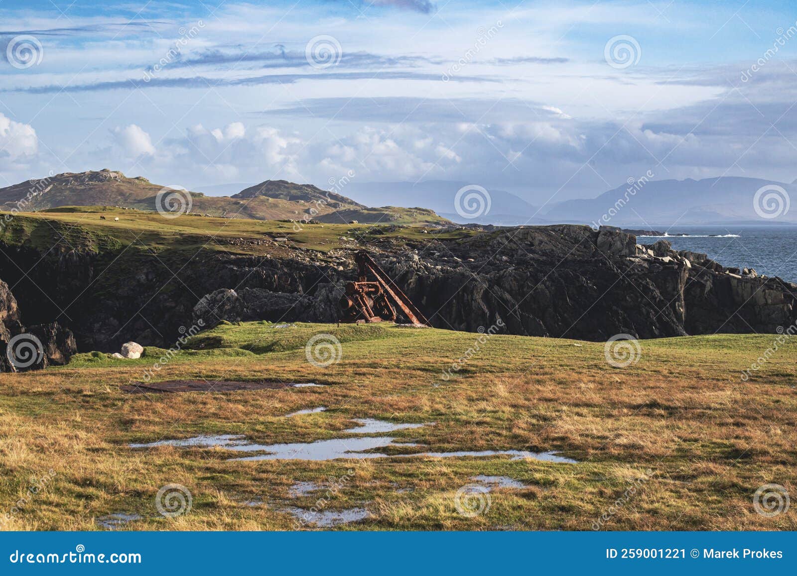 Cliffs on Irish Coast, County Mayo Stock Image - Image of country ...
