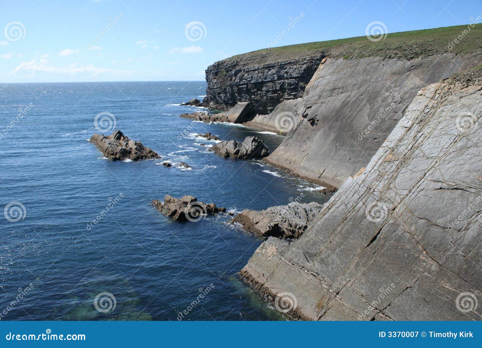 Cliffs at Loop Head, Ireland Stock Image - Image of clare, peaceful ...