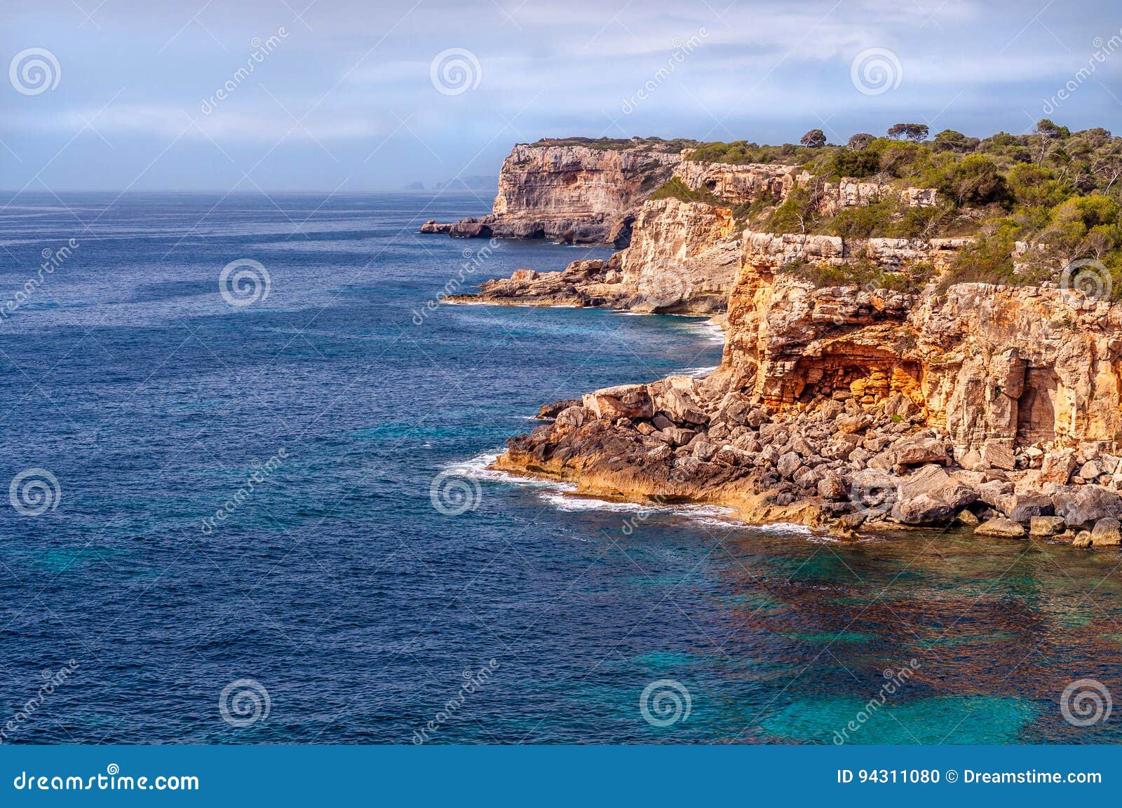 Cliffs stock photo. Image of coastline, tourism, beauty - 94311080