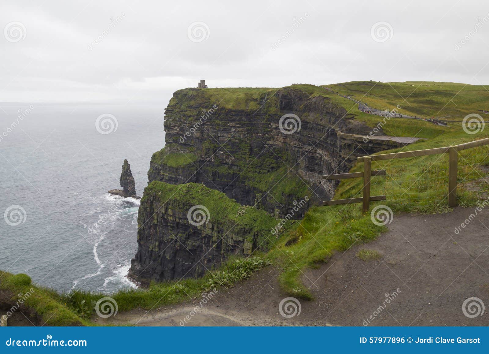 Cliffs of Moher in Clare Co., Ireland Stock Photo - Image of landscape ...