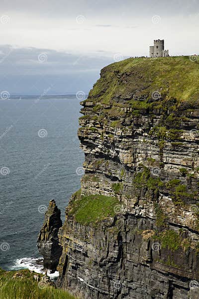 Cliffs of Mother stock image. Image of clouds, landscape - 16728025