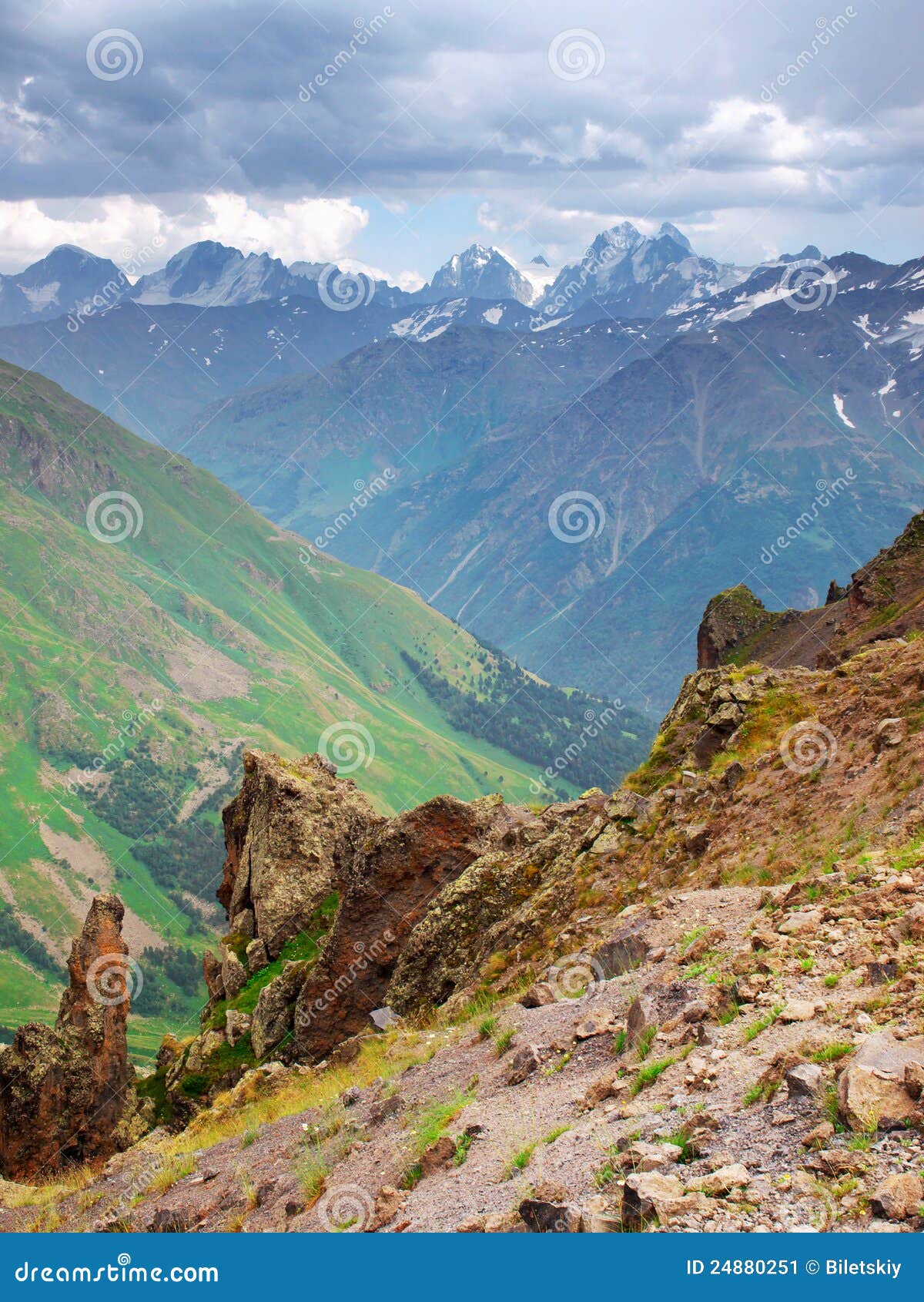 Cliffs and mountains stock image. Image of summer, rocks - 24880251