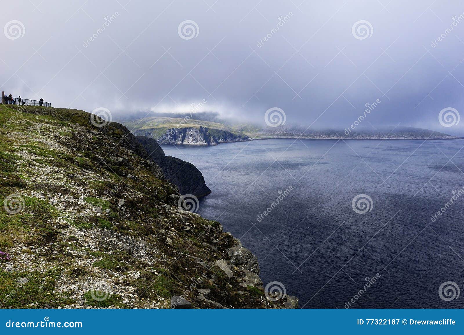 Cliffs of North Cape editorial photography. Image of northern - 77322187