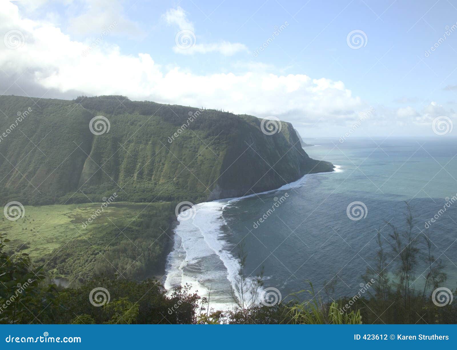 Cliffs over the ocean stock photo. Image of cliff, wild - 423612