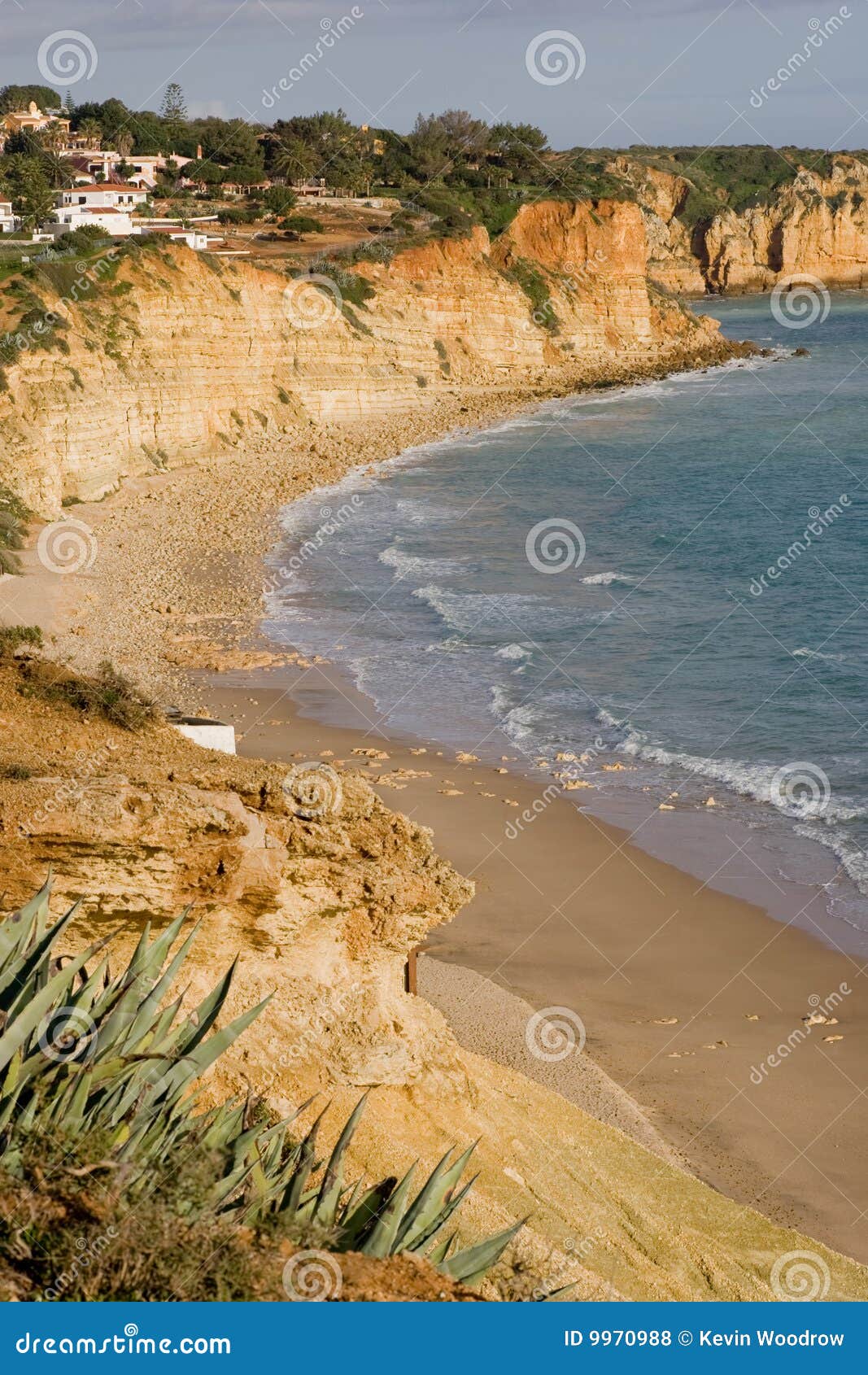 Cliffs of Portugal stock photo. Image of lagos, algarve - 9970988