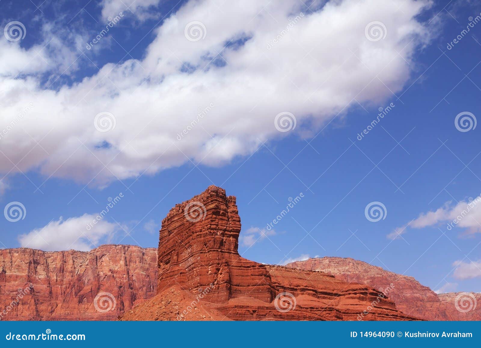 The Cliffs of Red Sandstone Stock Photo - Image of wilderness, nature ...