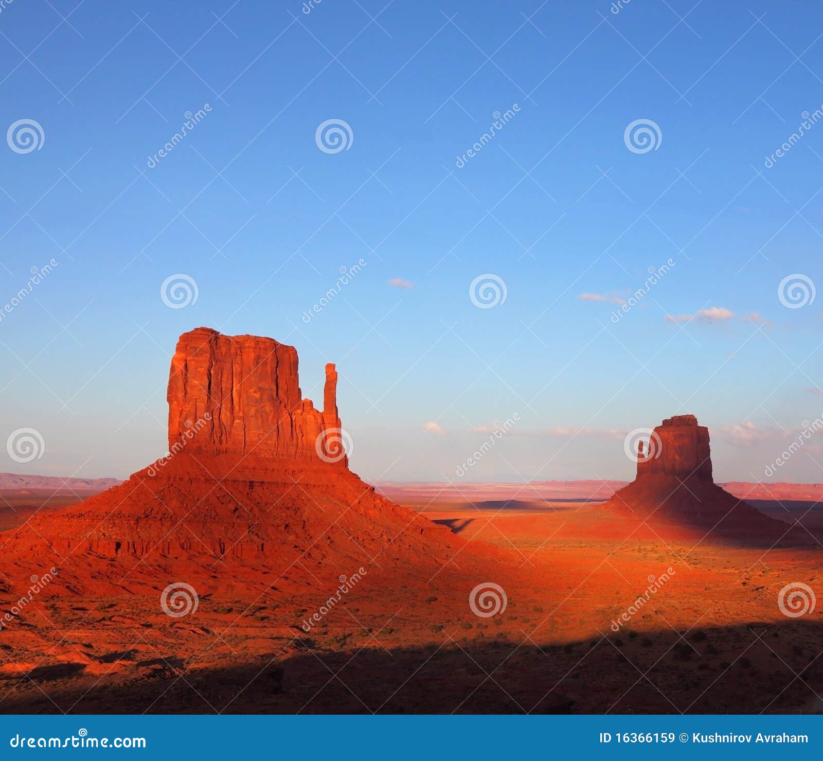 The Cliffs of Red Sandstone at Sunset Stock Image - Image of landmark ...