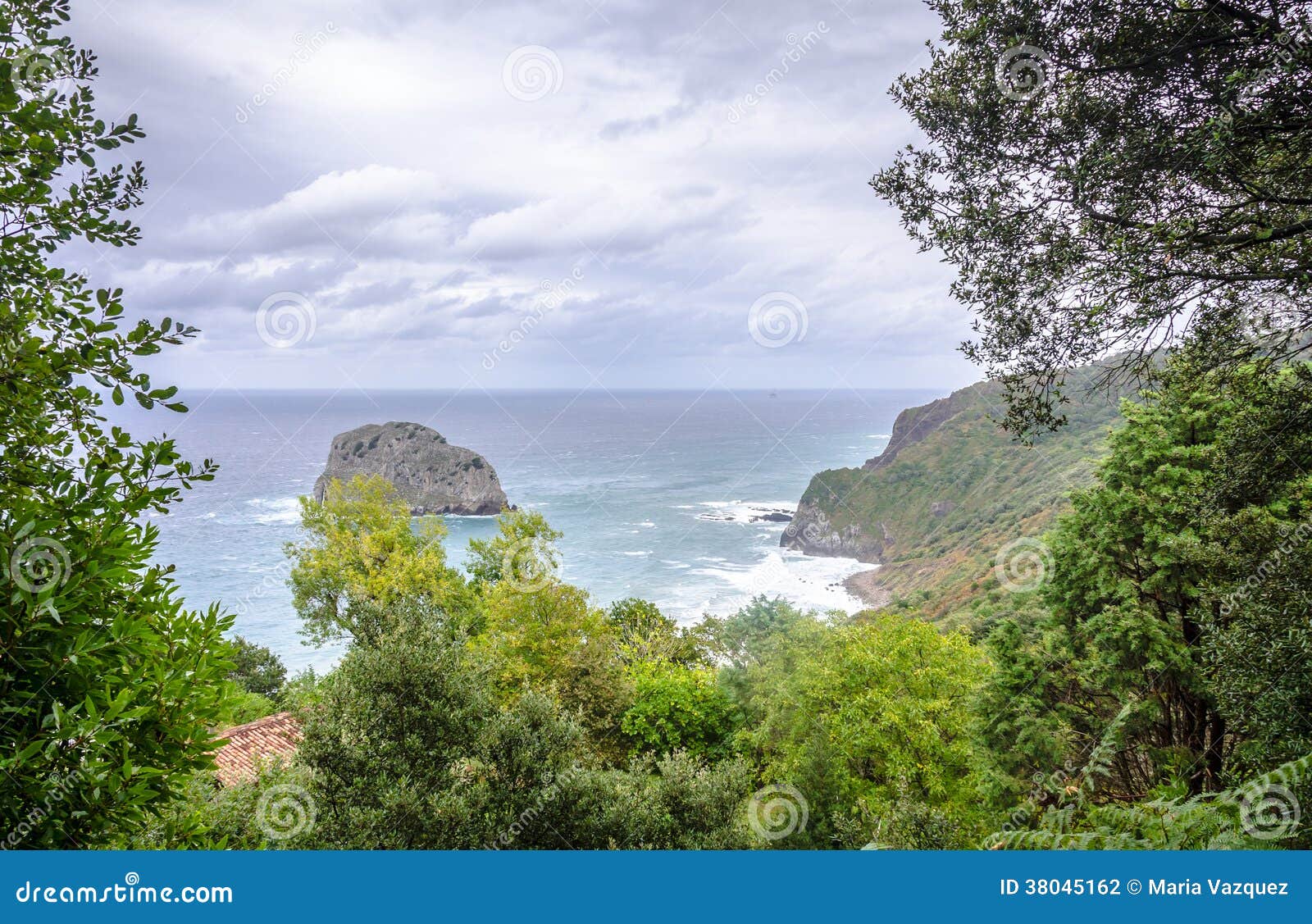 Cliffs in Spain stock photo. Image of nature, island - 38045162