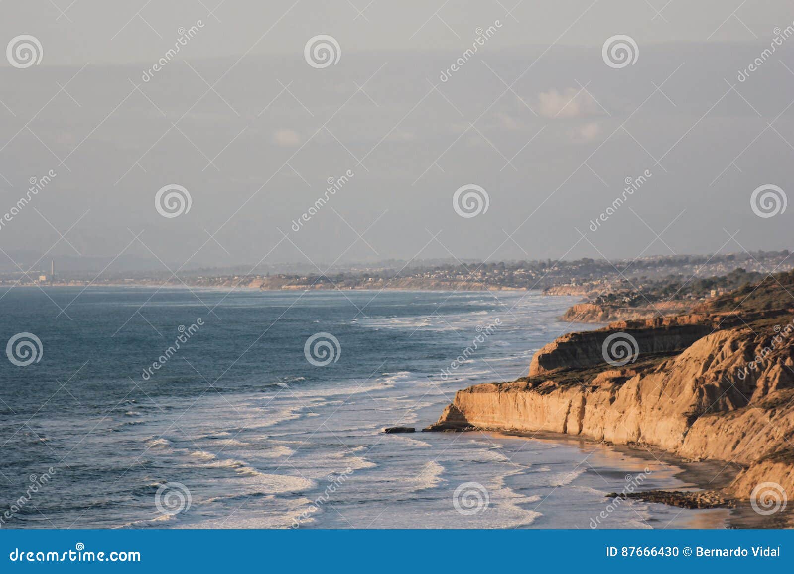 Cliffs during Sunset stock photo. Image of beach, travel - 87666430