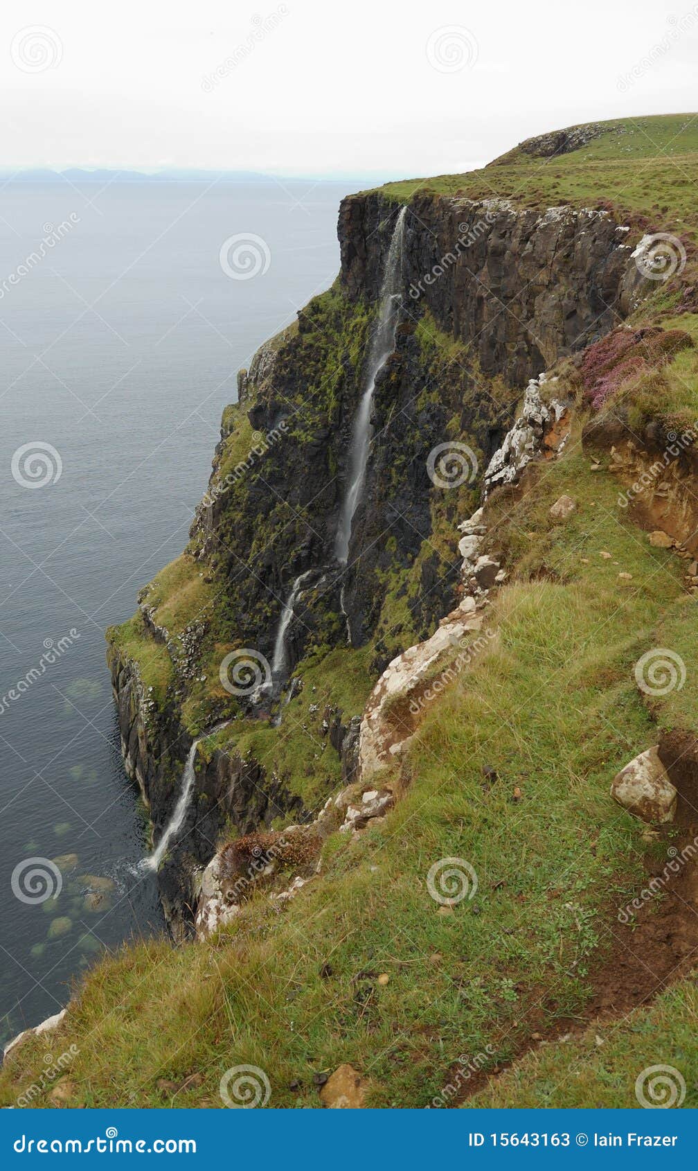 Cliffs at Waternish stock image. Image of beautiful, landscape - 15643163