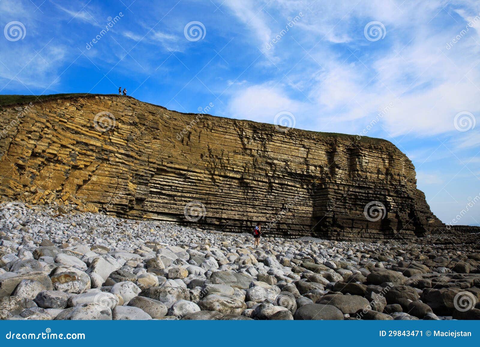Welsh coast stock image. Image of wales, pebbles, coast - 29843471