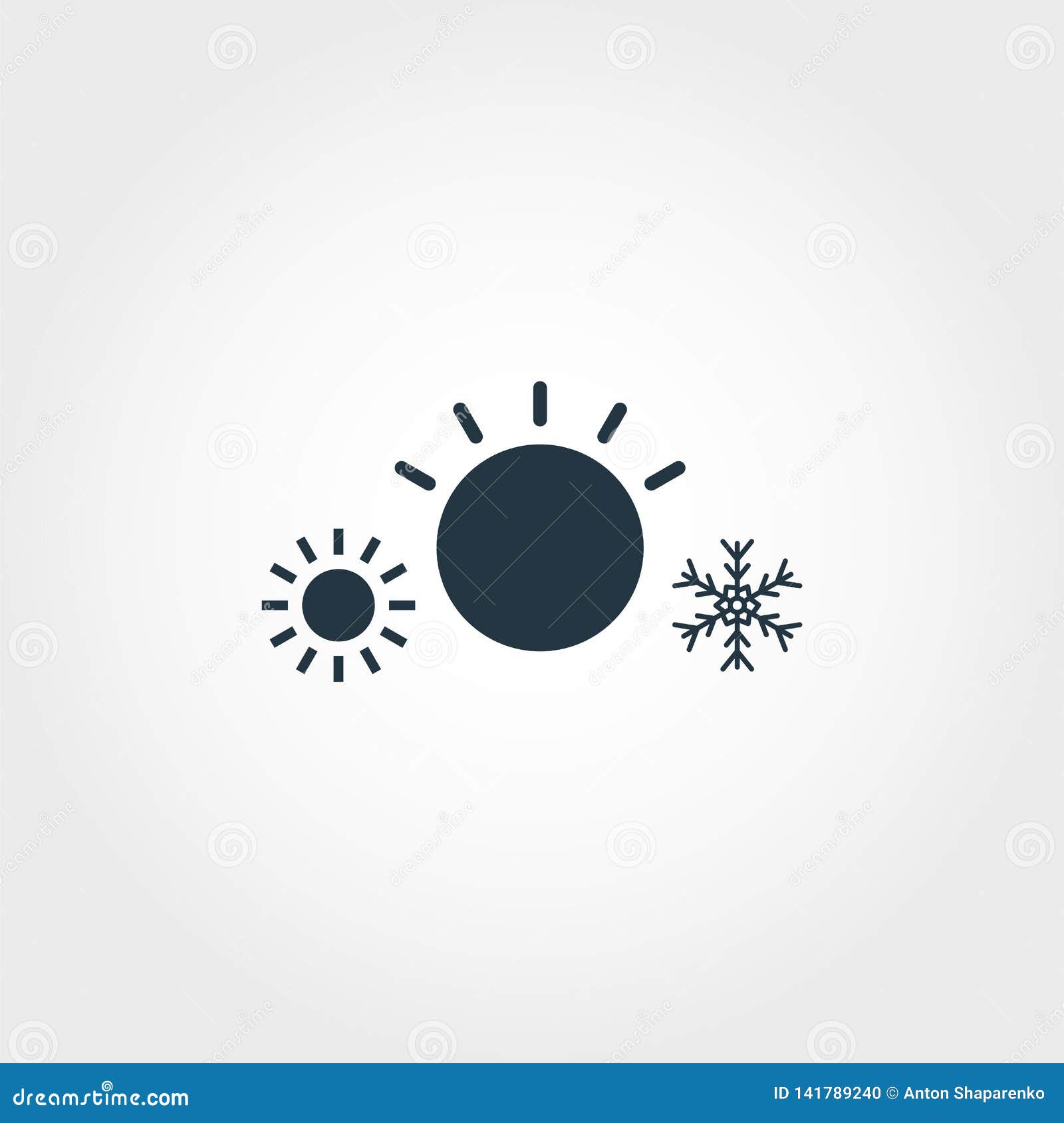 Climat Control System Creative Icon Monochrome Style Design From Urbanism Icons Collection