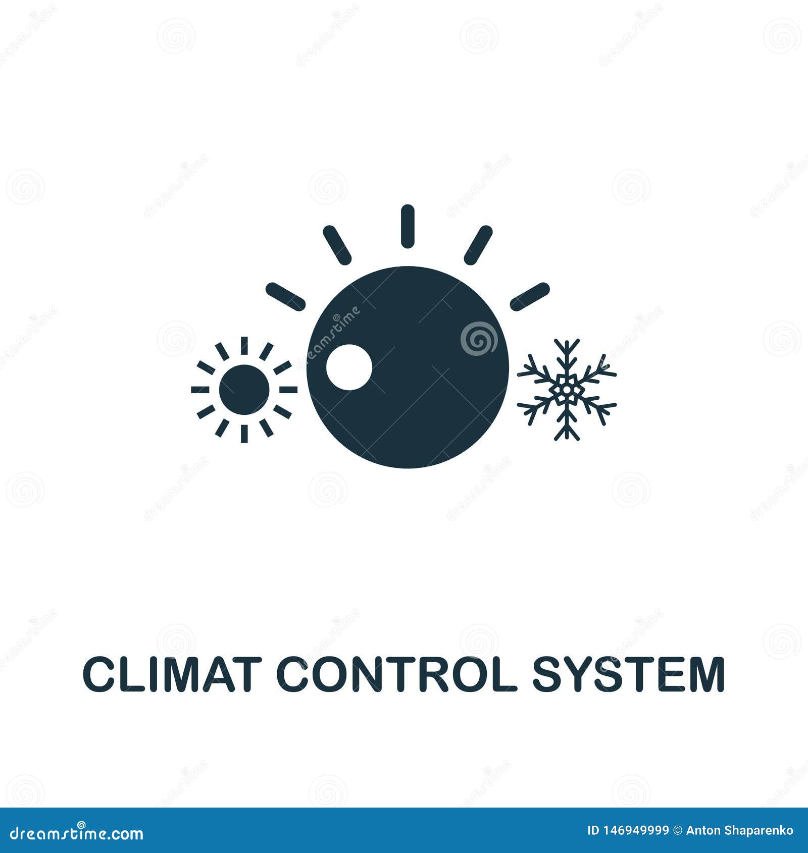 Climat Control System Icon. Premium Style Design from Urbanism Icon ...