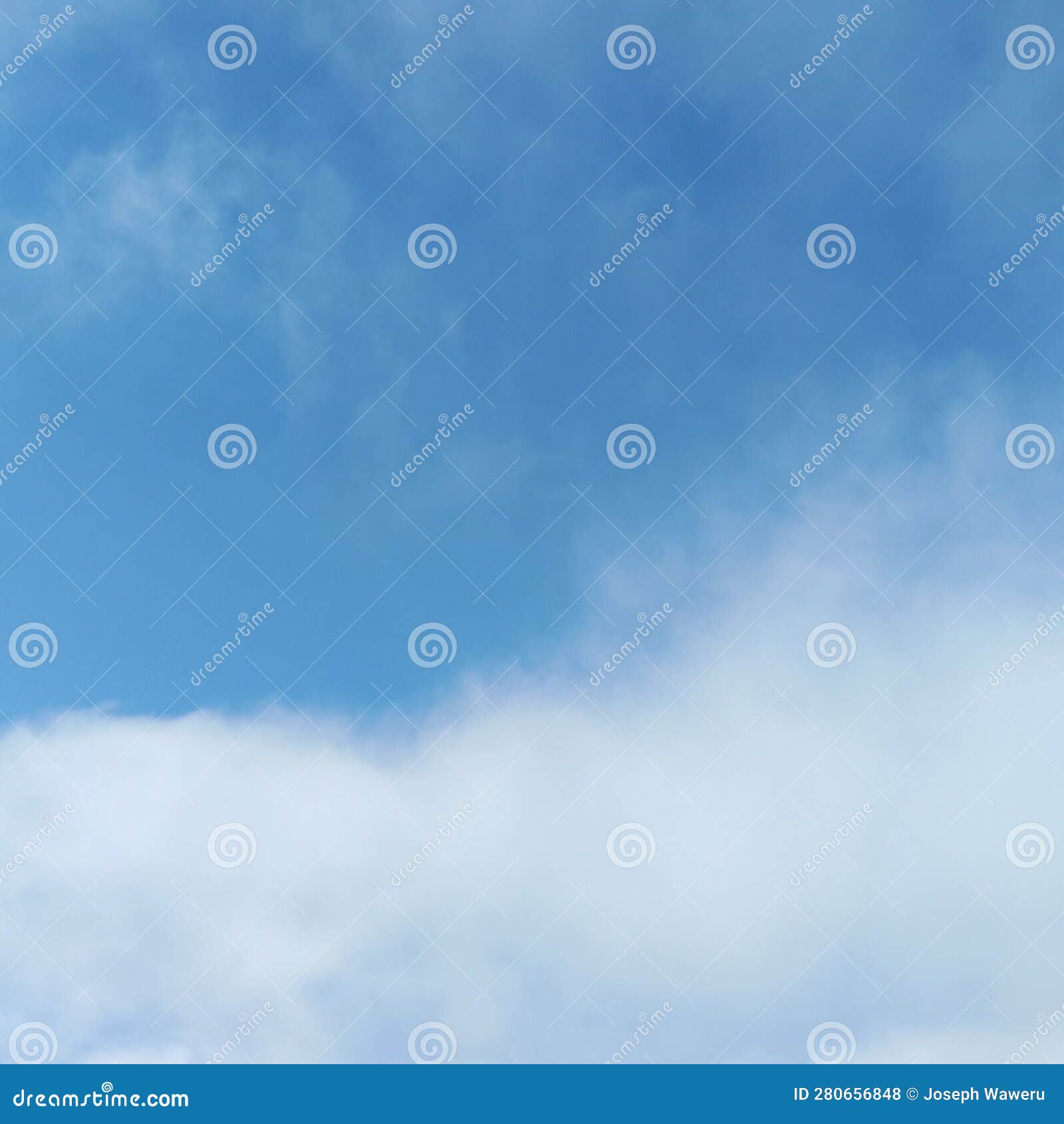 Climate Atmosphere Blue Background Natural Beautiful Stock Photo ...