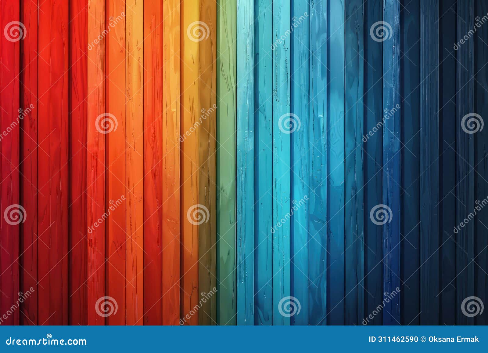 Climate Bands Pattern, Rainbow Texture, Coloured Stripes from Blue To ...