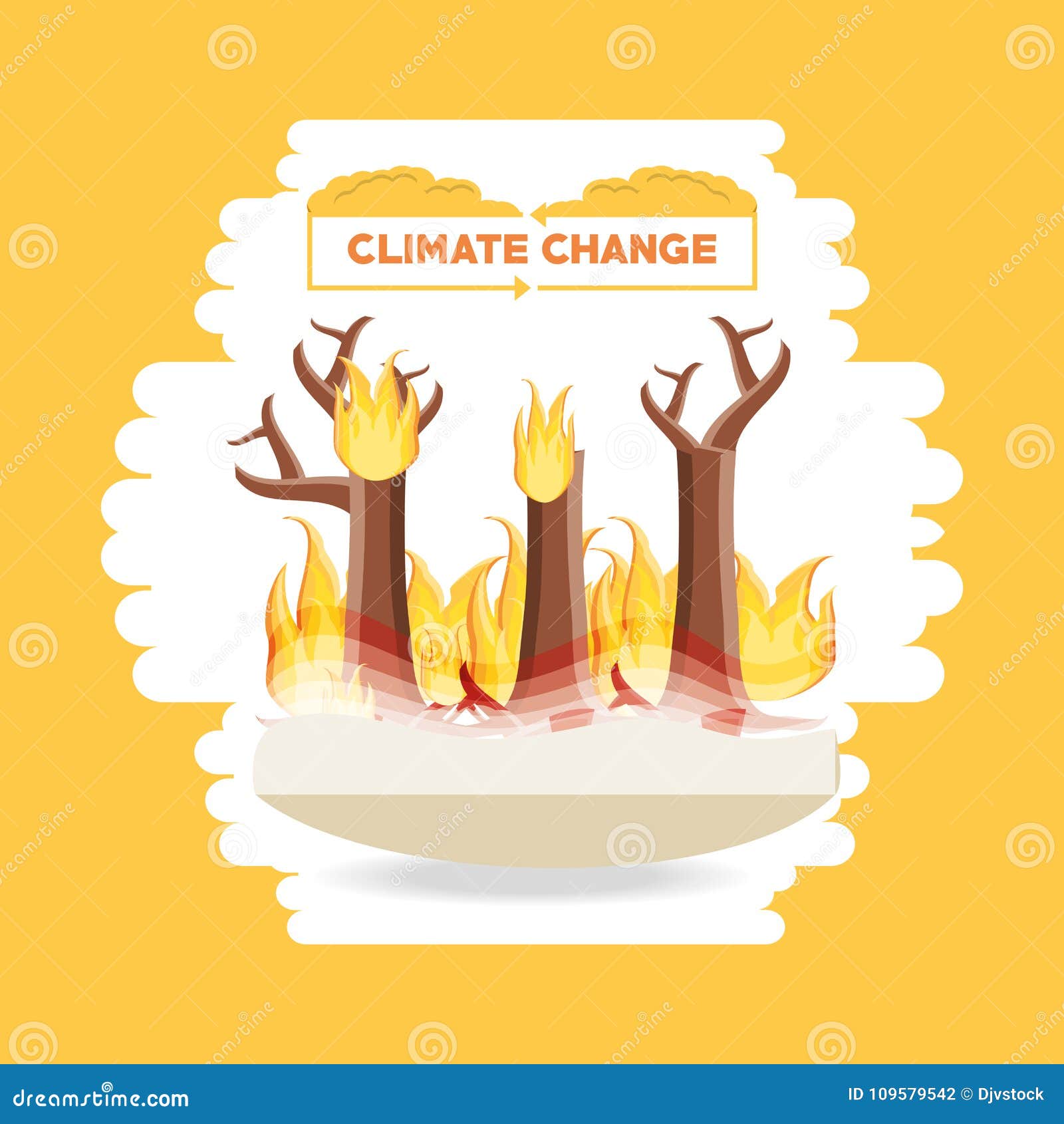 Climate change design stock vector. Illustration of natural - 109579542