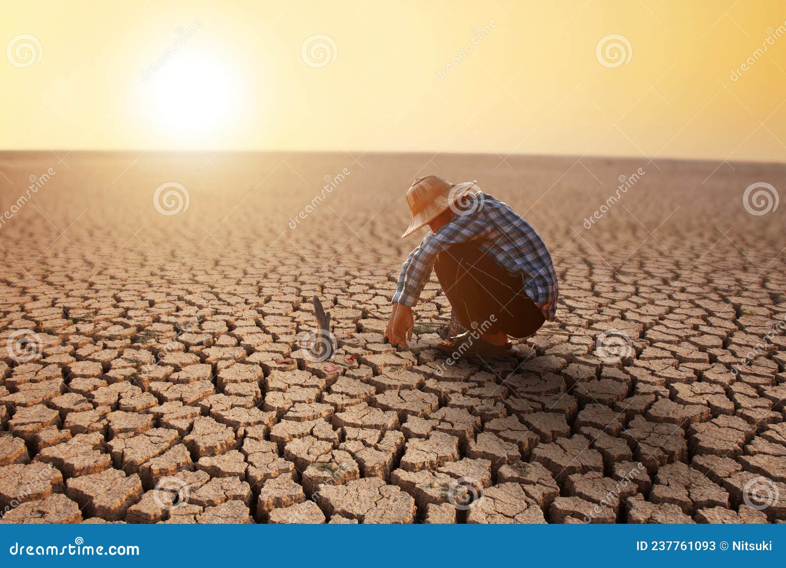 Climate Change and Future of Young People Stock Image - Image of impact ...