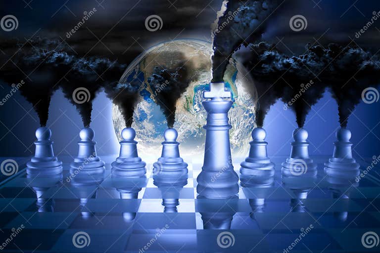 Climate Change Global Warming Earth Pollution Stock Image - Image of ...