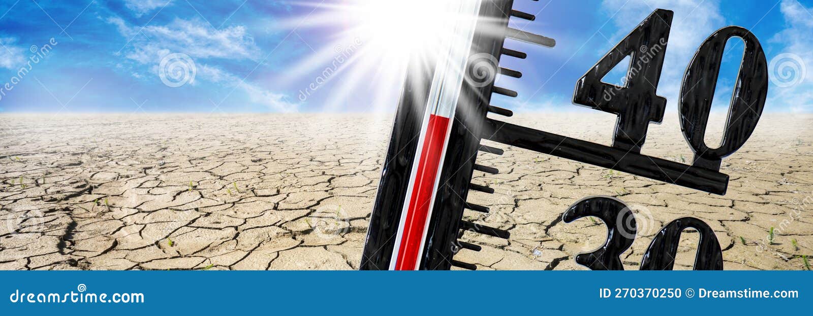 Climate Change with Heat and Dryness Stock Photo - Image of backlight ...