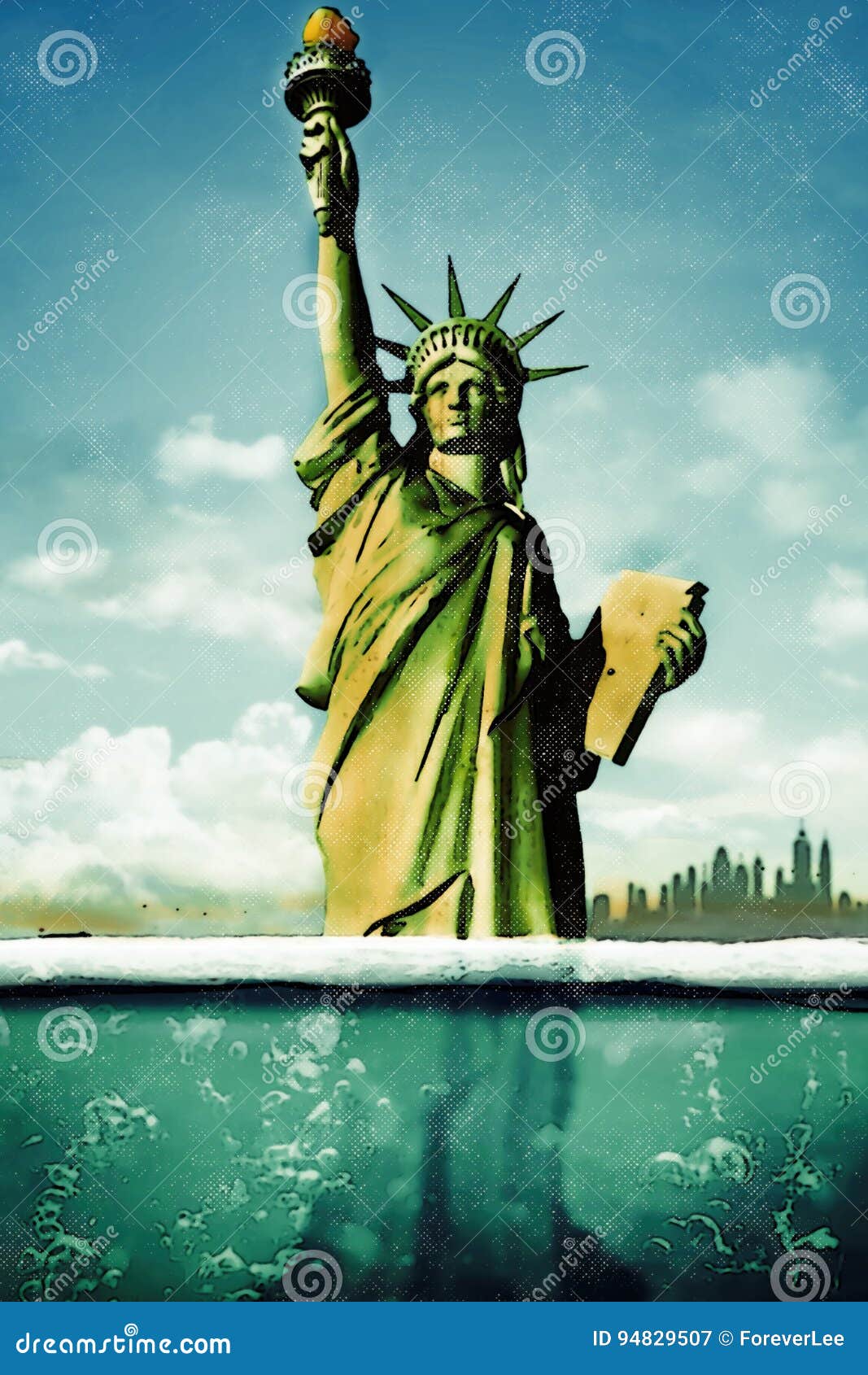 Climate Change And Liberty Royalty-Free Stock Photography ...