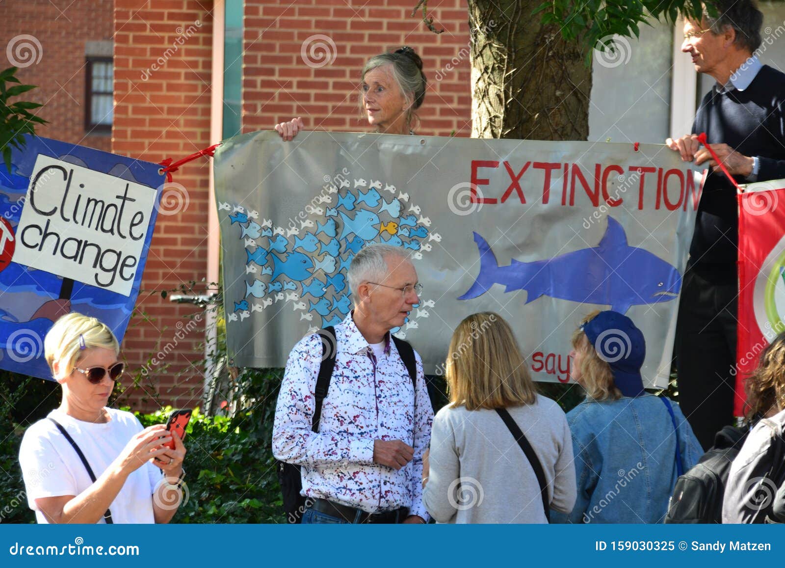 Climate Change March in Reading, England, UK Editorial Image - Image of ...