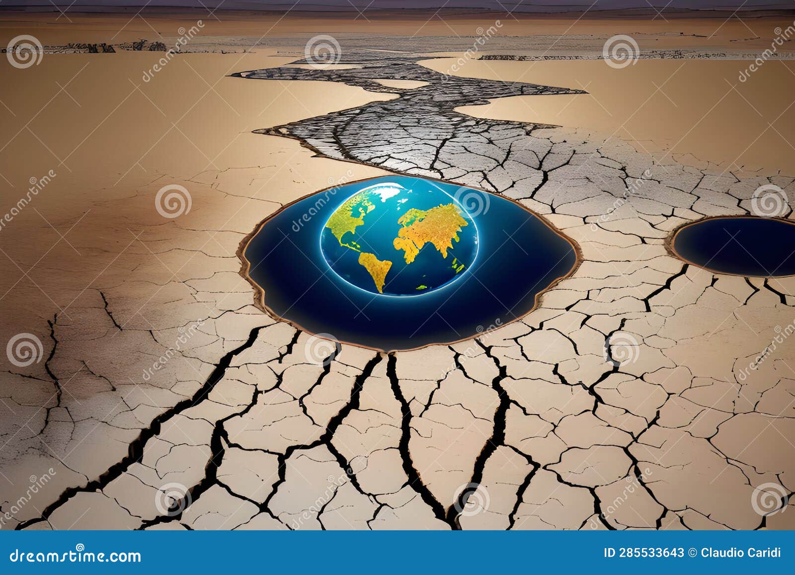 Climate Change on Planet Earth. Changes in Earth S Climate Stock ...