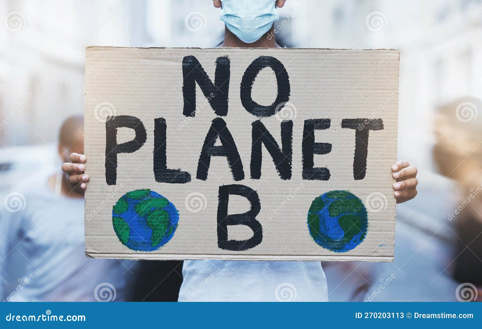 Climate Change and Protest Poster for Social Change with Environmental ...