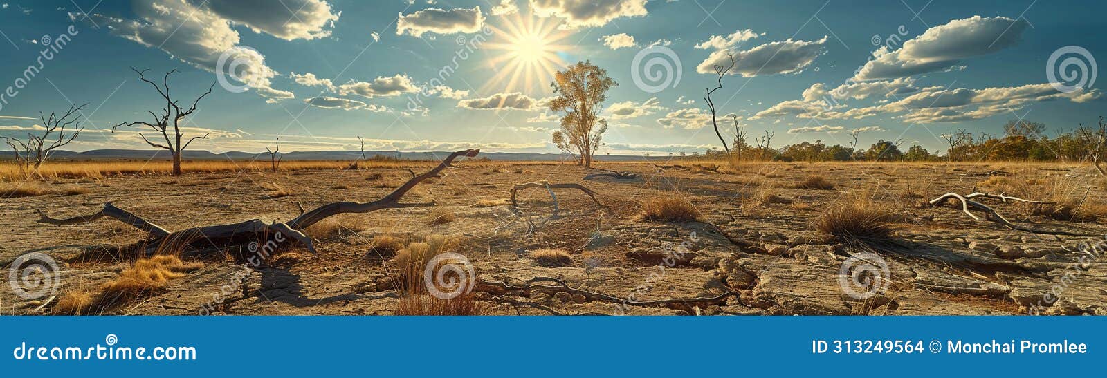 Drought-Stricken Farmlands,and Cracked Farmlands Resulting From El Nino ...