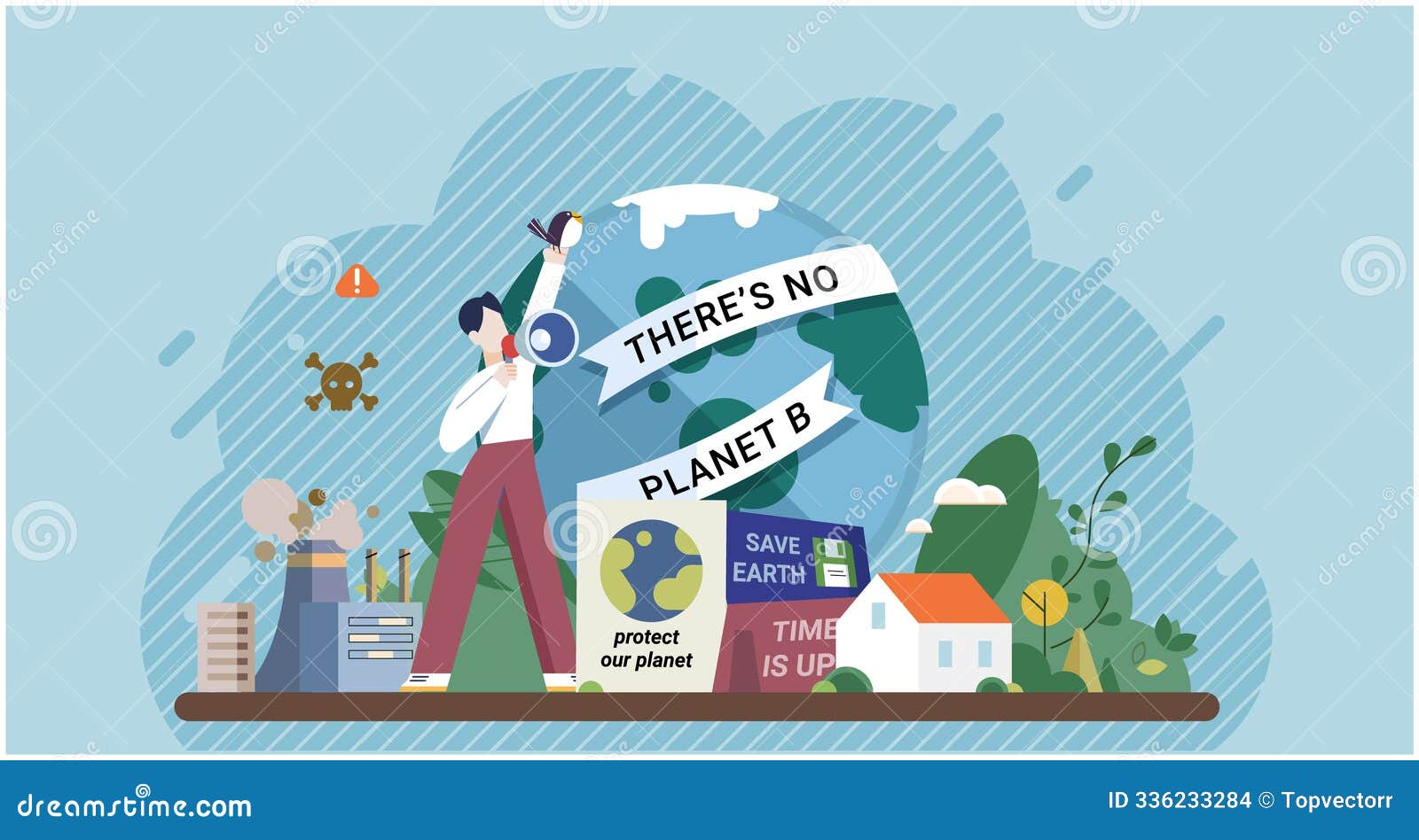 Climate Change. Save the Planet. Taking Steps To Change Climate ...