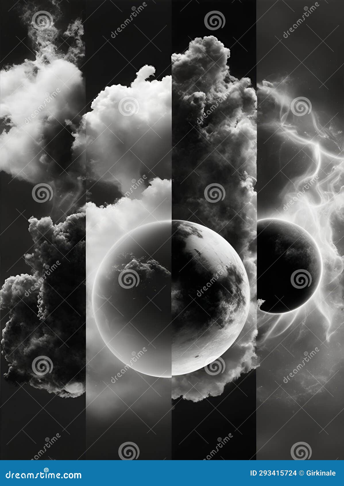Climate Change And Space Explodes, Smoke Comes Out Of It, With Planets ... Climate Change And Space Explodes, Smoke Comes Out Of It, With Planets ...