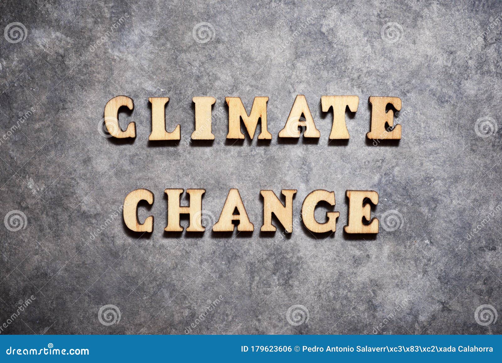 Climate change text stock photo. Image of message, environment - 179623606