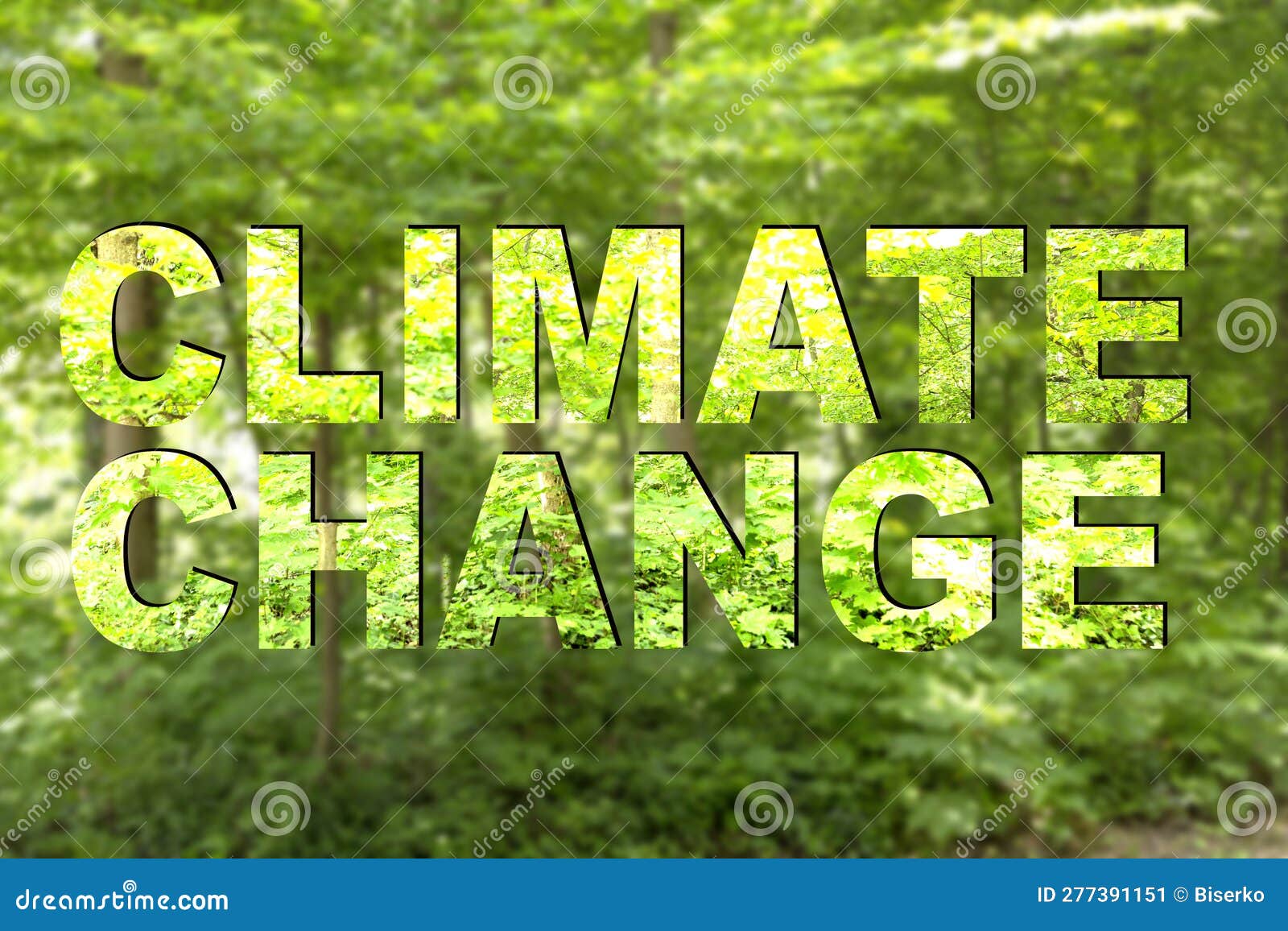 Climate Change Warning Sign Stock Illustration - Illustration of ...