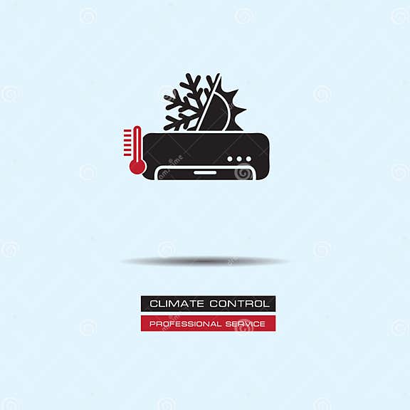 Climate control poster stock vector. Illustration of serve - 183698609