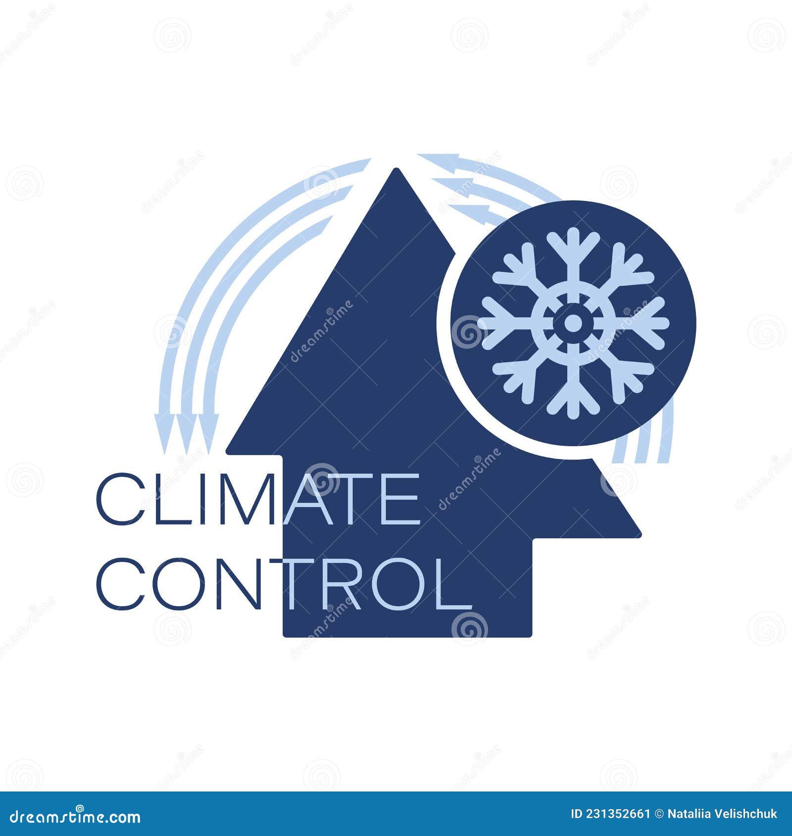 Climate Control. Warming. Logo, Icon. Keeping Warm in the House ...