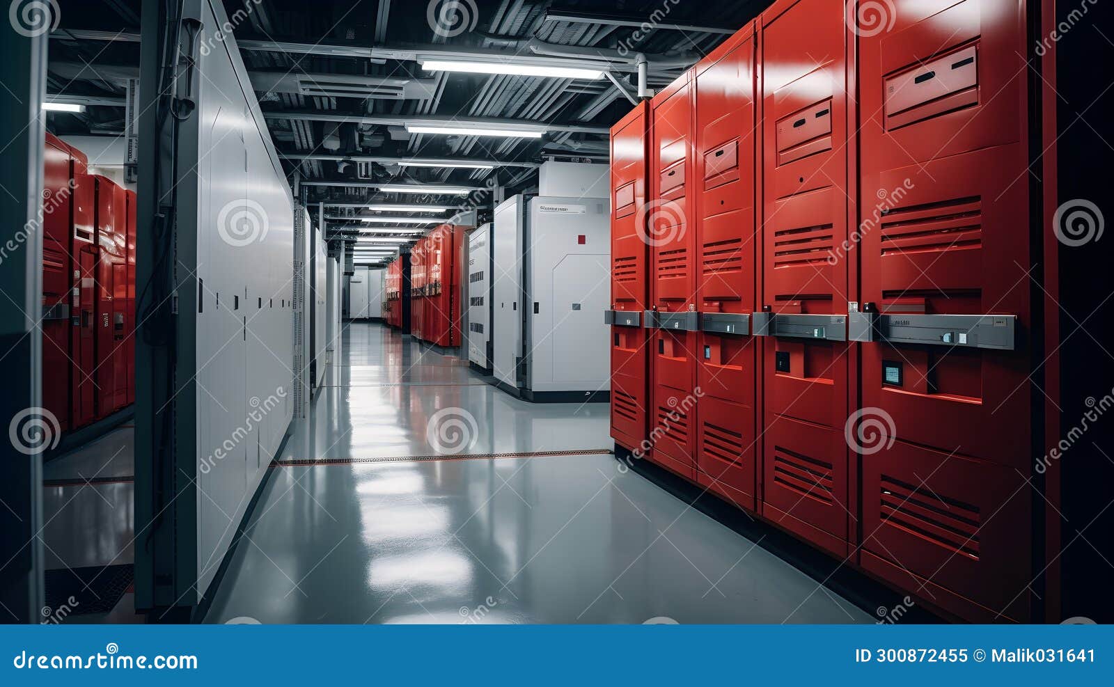 Climate-controlled Storage Rooms Storing Sensitive Goods Stock ...