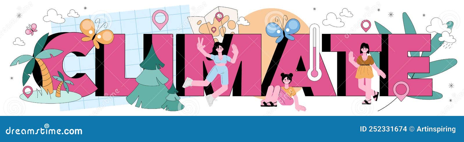 Climate Typographic Header. Studying Factors that Influence the ...