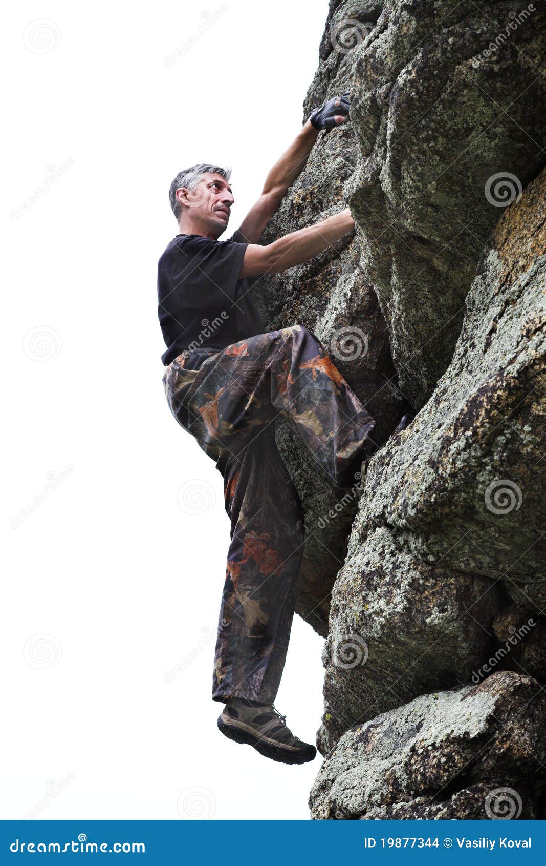 Climber stock photo. Image of nature, climber, outdoor - 19877344