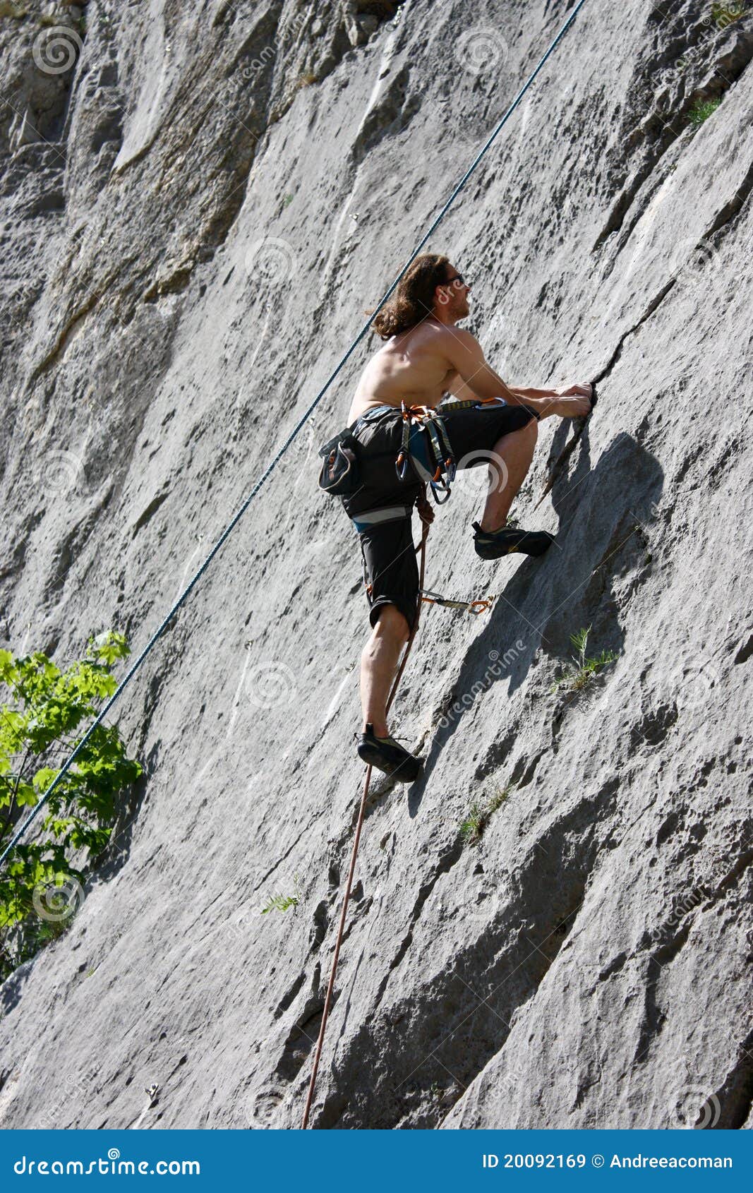 Climber stock image. Image of courage, active, hiking - 20092169