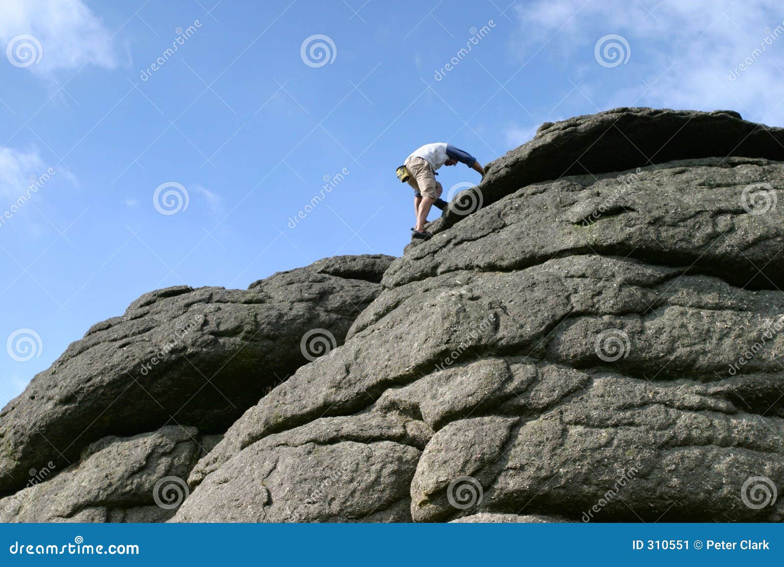 Climber stock image. Image of extend, climbing, foothold - 310551