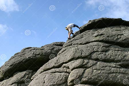 Climber stock image. Image of extend, climbing, foothold - 310551