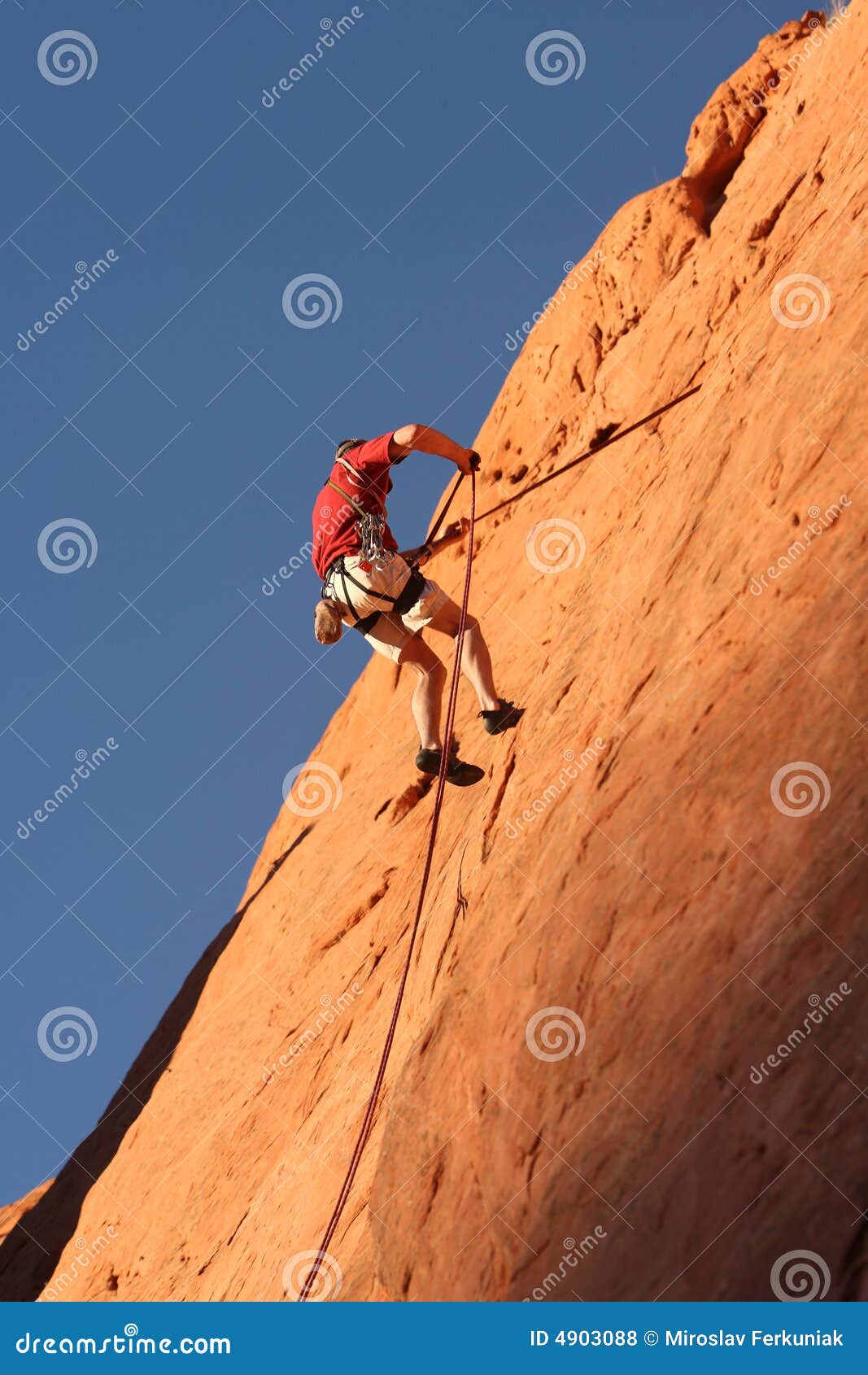 Climber stock photo. Image of dangerous, climb, difficult - 4903088