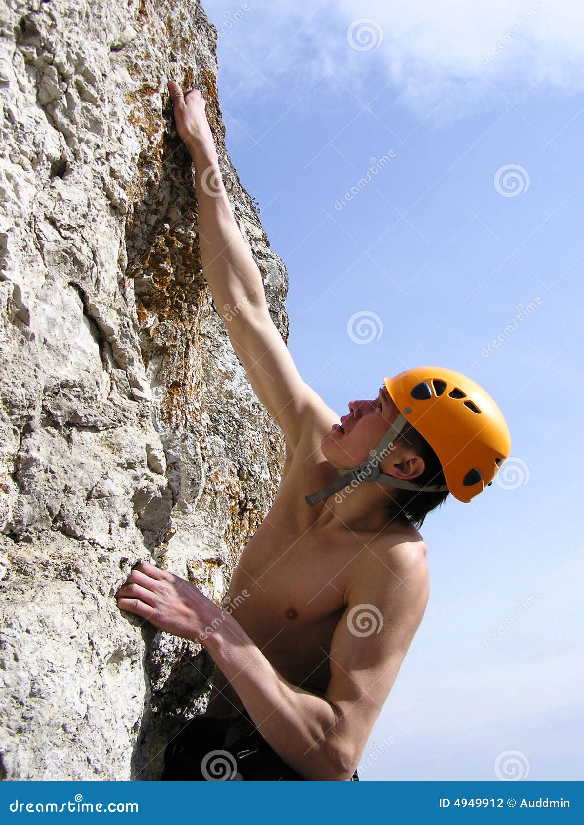 Climber stock photo. Image of peak, adventure, clambering - 4949912
