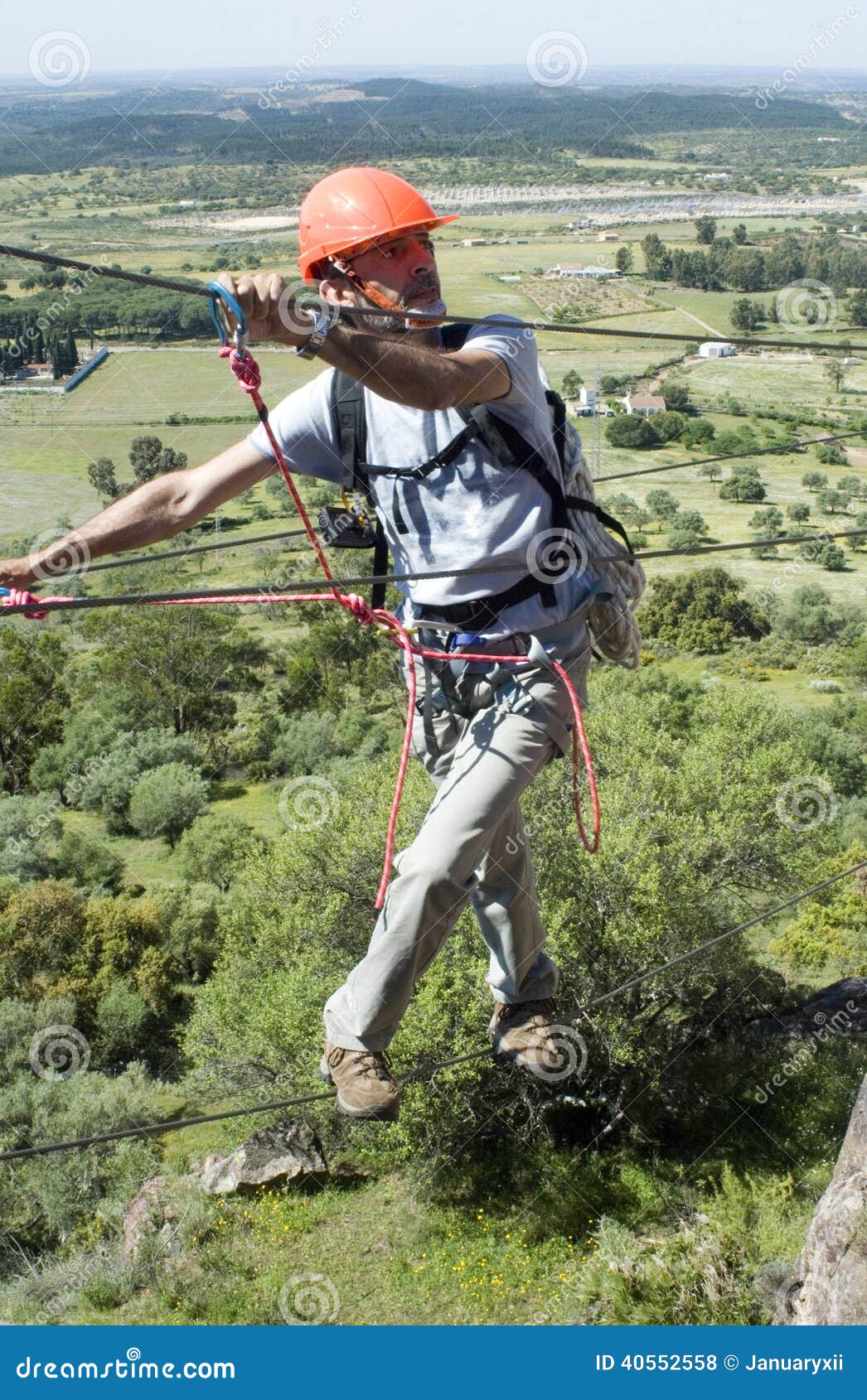 Climber stock photo. Image of climb, balance, adventure - 40552558