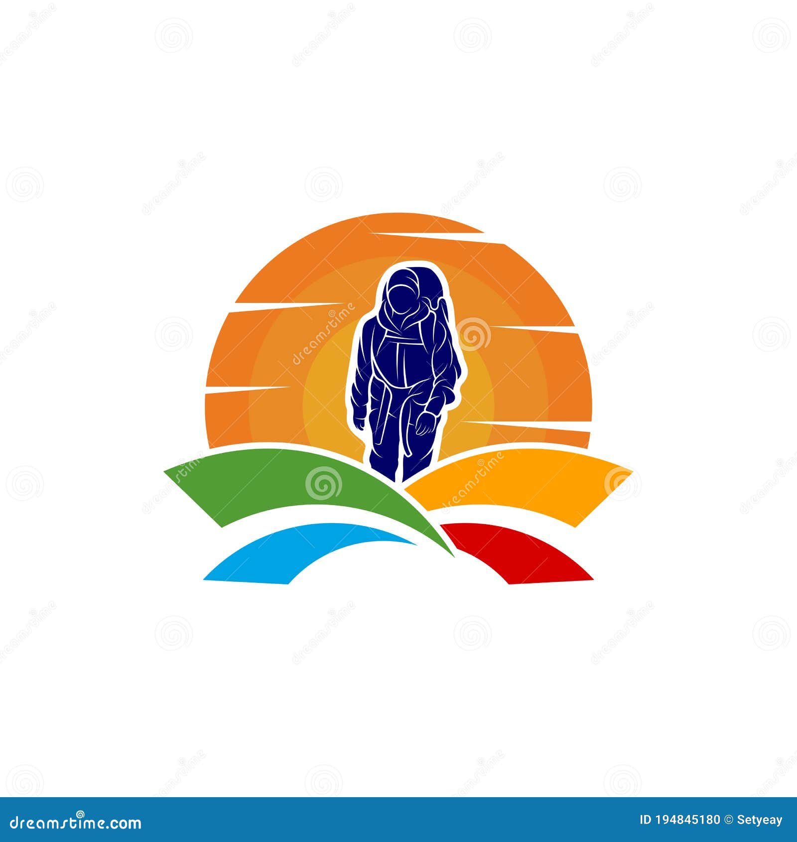 Climber Logo Design Vector Template. Outdoor Activity Logo Symbol ...