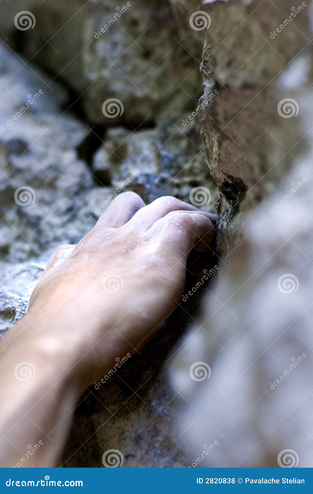 Climber s hand stock photo. Image of climb, dangerous - 2820838