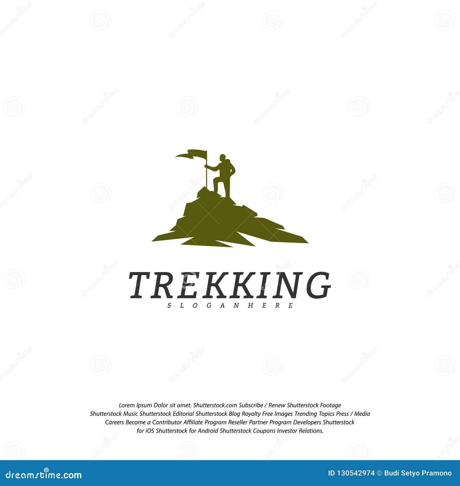 Climber Vector Logo Template. Rock Climber Logo Stock Vector ...