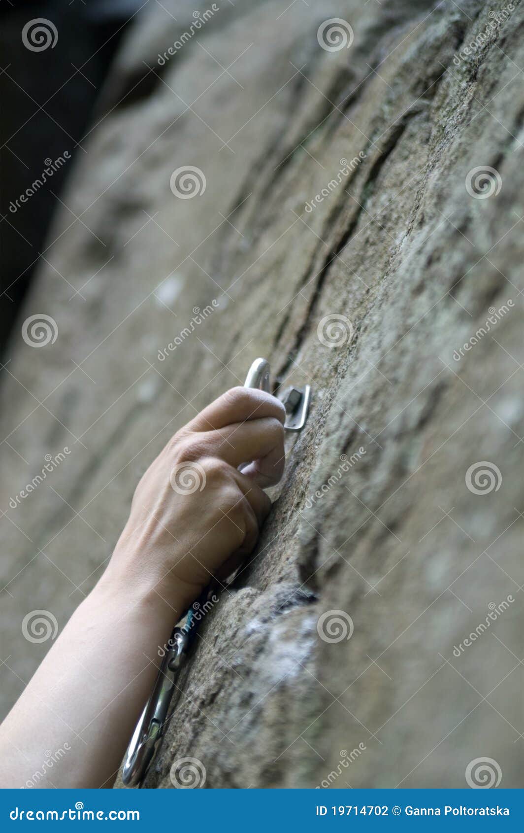 Climbers hand stock photo. Image of belay, mountaineering - 19714702
