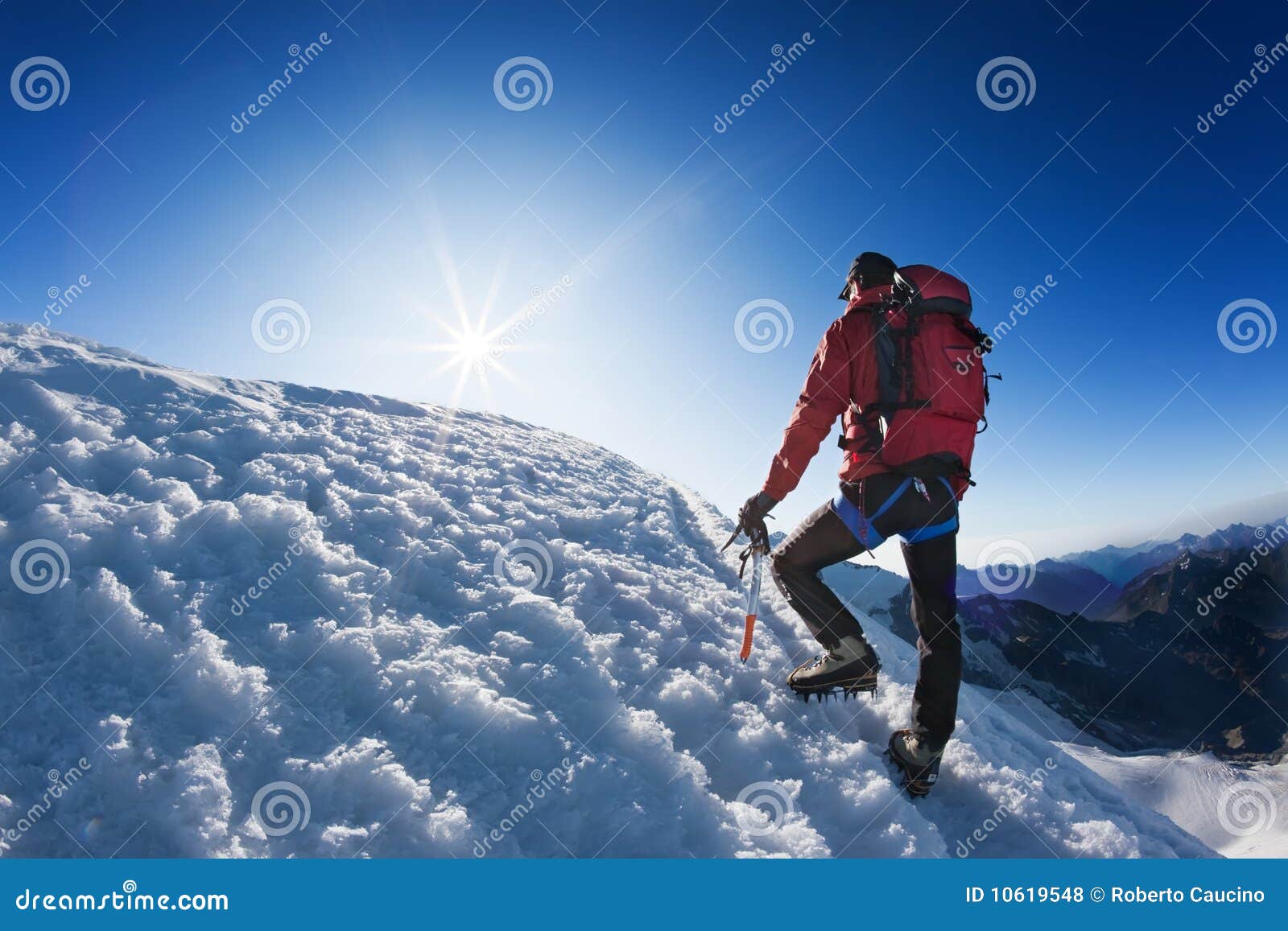Climbing stock photo. Image of extreme, cold, exploration - 10619548