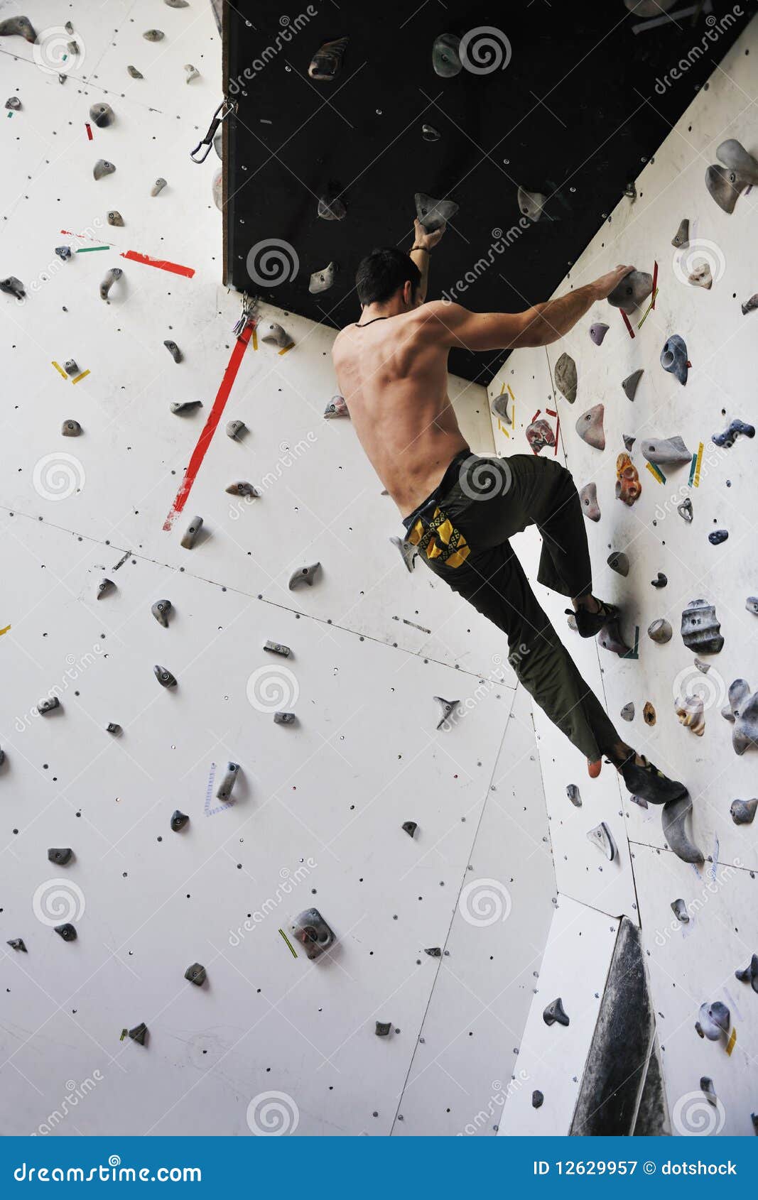 Climbing stock image. Image of acrobatic, push, grip - 12629957