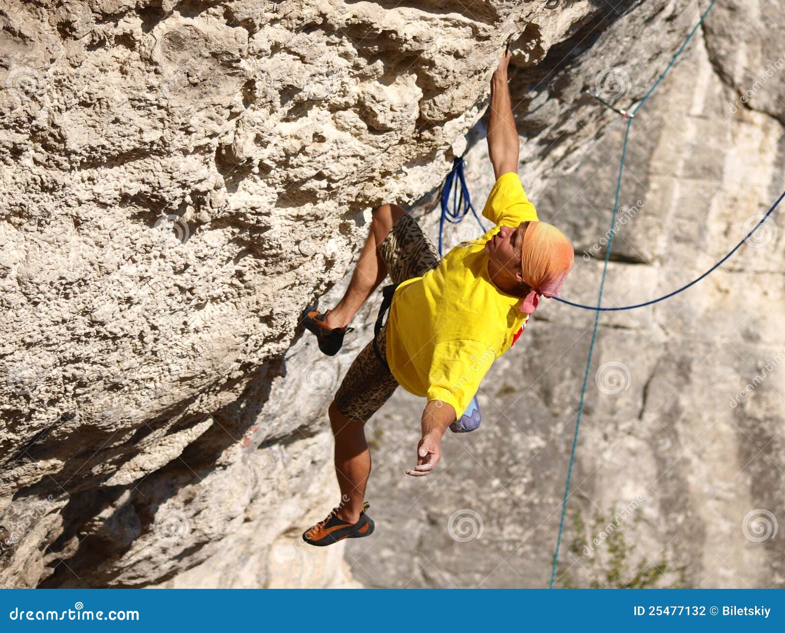 Climbing stock photo. Image of climber, landscape, adventure - 25477132